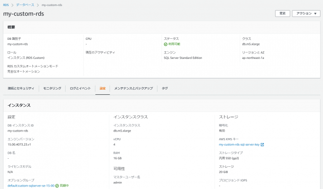 Amazon RDS Custom for SQL Serverを試してみた #reinvent | DevelopersIO