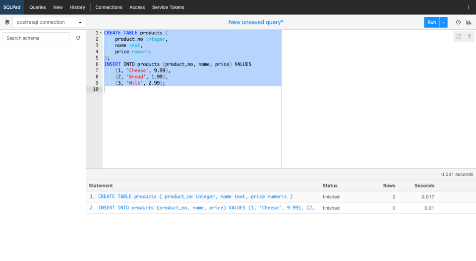 SQLクエリを実行、クエリ結果を可視化できるウェブアプリ「SQLPad」を試してみた | DevelopersIO
