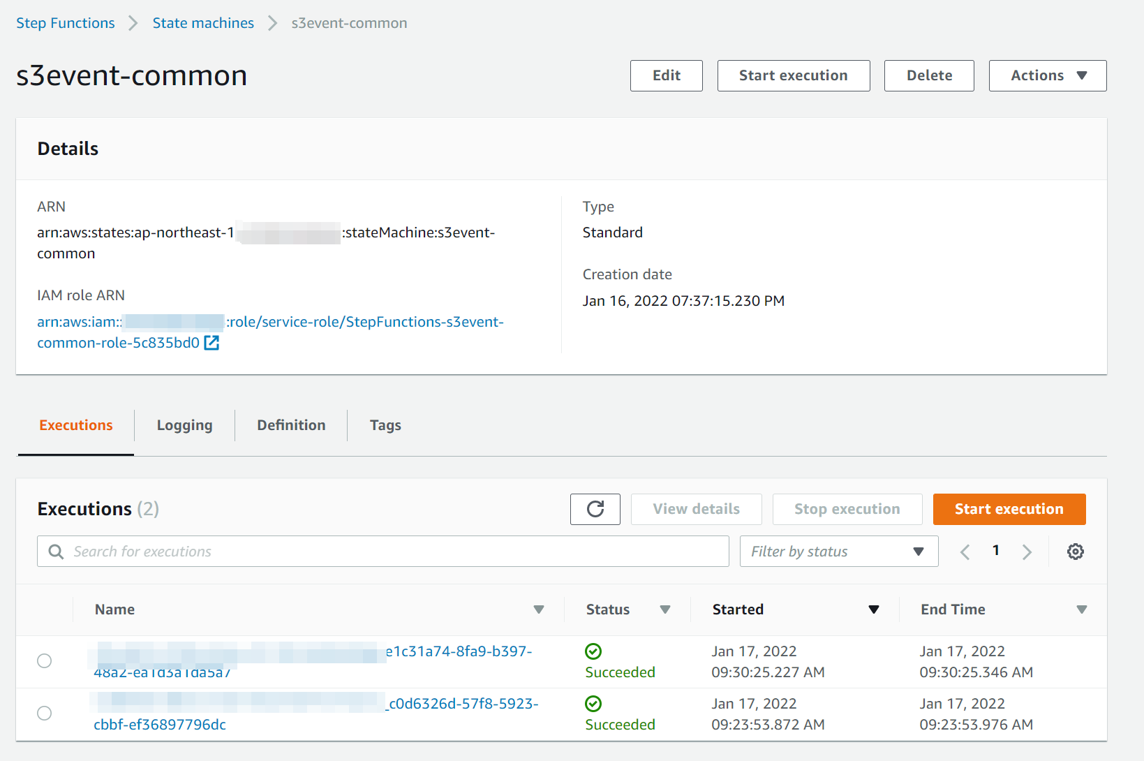 S3 Event Trigerから共通State Machine(Step Function)を呼び出す方法を検証する | DevelopersIO
