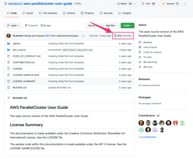AWS ParallelCluster 過去のバージョンのユーザーガイドの参照方法 | DevelopersIO