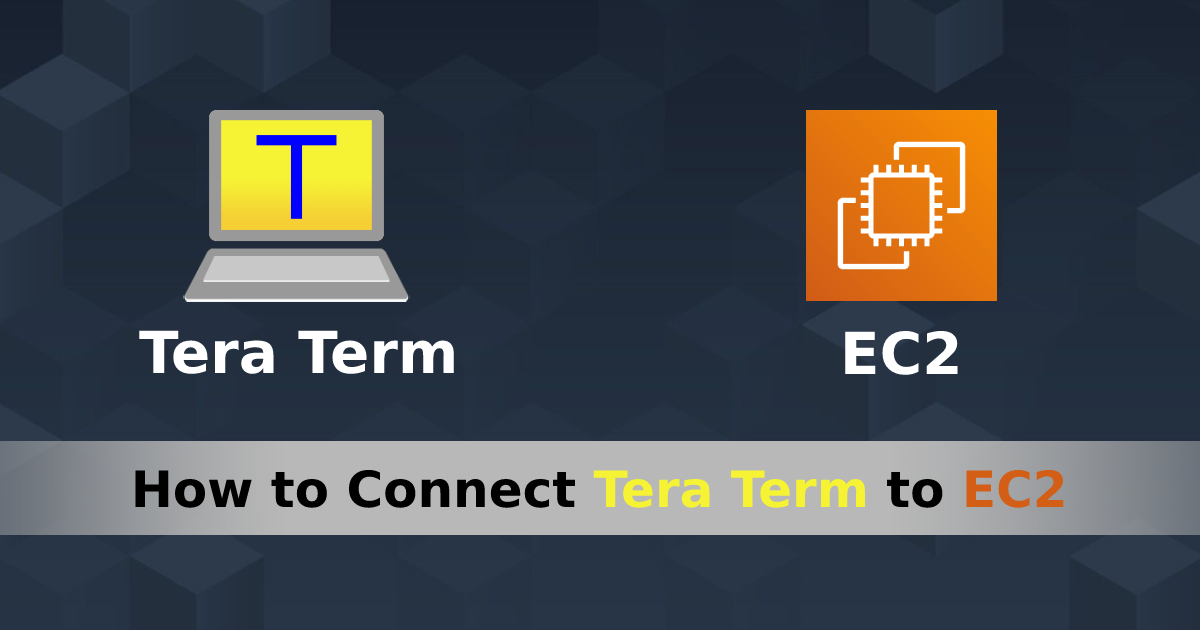 วิธีการเชื่อมต่อเซิร์ฟเวอร์ Amazon Linux 2 ของ EC2 Instance ด้วย Tera Term | DevelopersIO