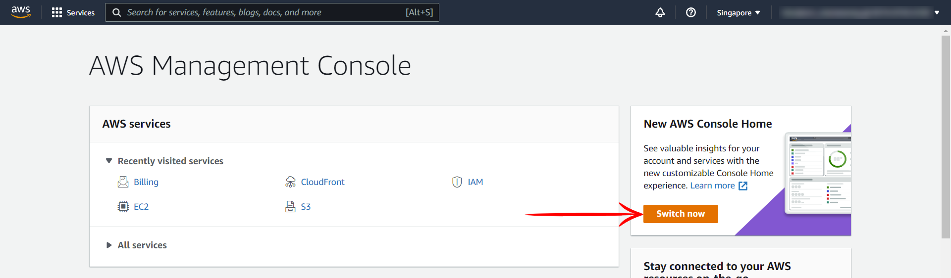 New AWS Management Console Home – การปรับแต่งหน้าแรกคอนโซล AWS รูปแบบ ...