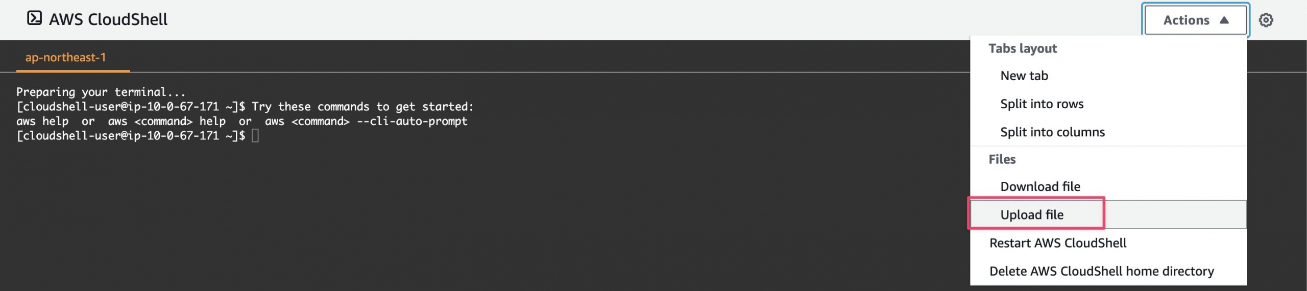 AWS再入門ブログリレー2022 AWS CloudShell 編 | DevelopersIO