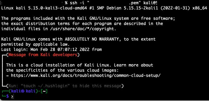 Kali linuxのEC2インスタンス作成 | DevelopersIO