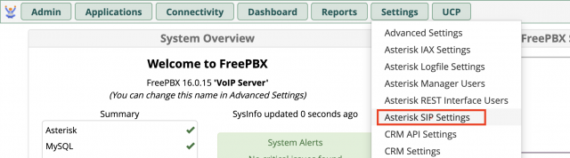 FreePBXでSIP Trunkを作ってみた(chan_pjsip) | DevelopersIO
