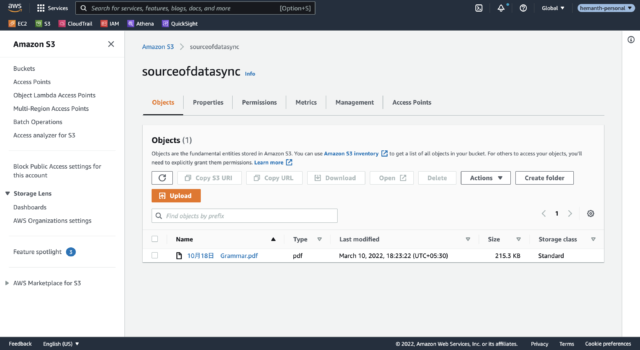 Copy files between buckets in S3 using AWS DataSync | DevelopersIO