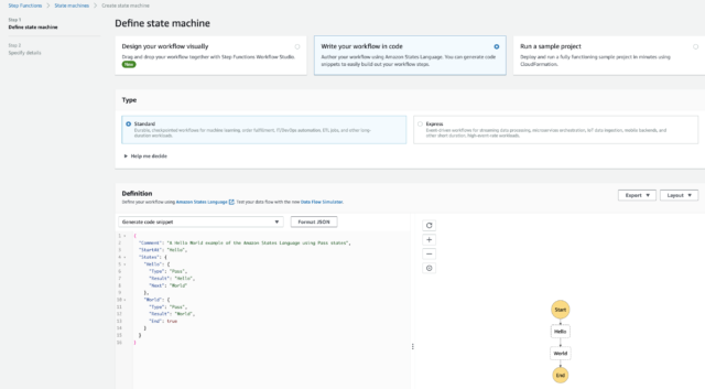 Create A Serverless Workflow Using AWS Step Functions And AWS Lambda | DevelopersIO