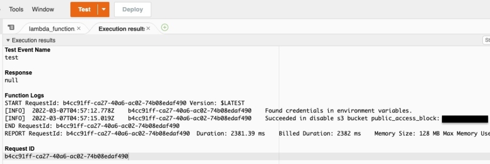 アカウントレベルのS3ブロックパブリックアクセスをLambda(Python3)から有効化する | DevelopersIO