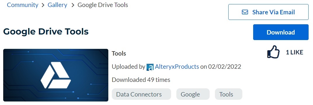 How to use the Google Drive Output Tool in Alteryx | DevelopersIO
