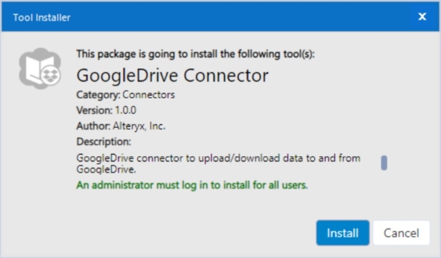 How to use the Google Drive Output Tool in Alteryx | DevelopersIO