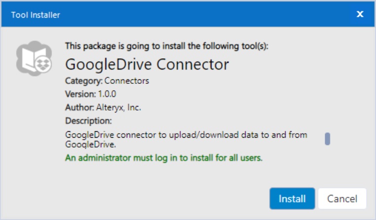 How to use the Google Drive Output Tool in Alteryx | DevelopersIO
