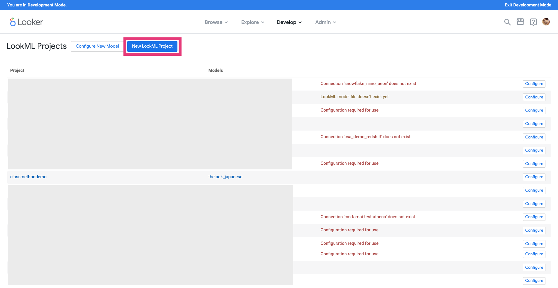 [Looker入門] LookMLの開発事始めの儀（その壱）：プロジェクト作成 #looker | DevelopersIO