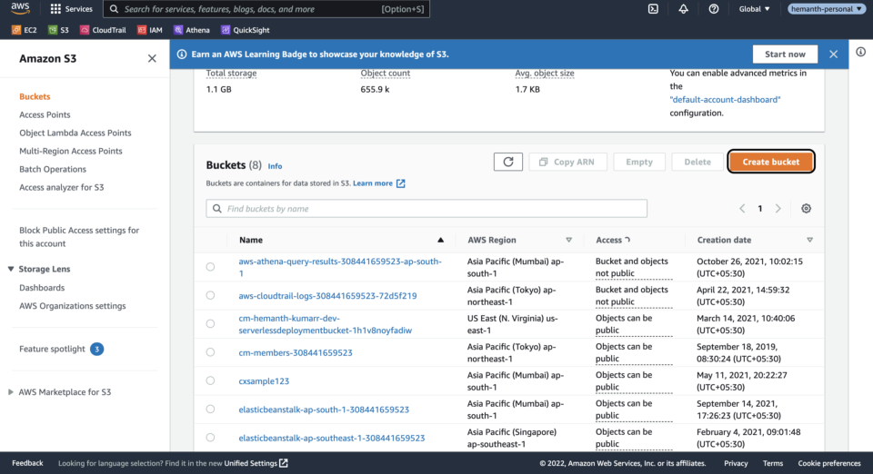 Performing SQL queries on S3 files using Athena | DevelopersIO