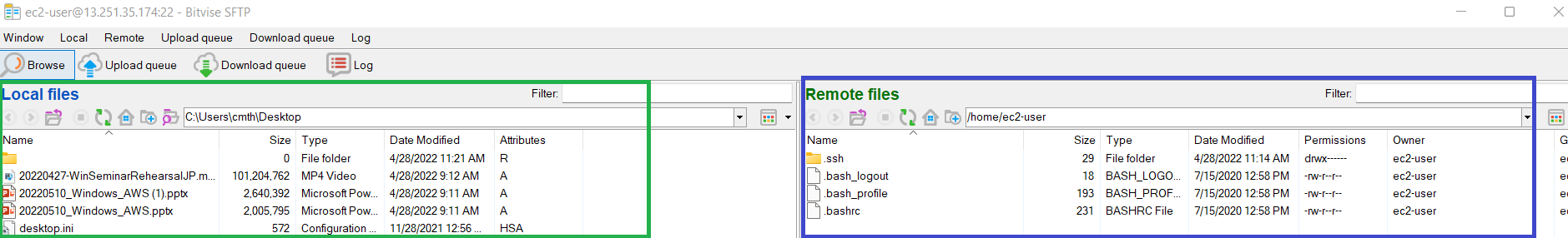 วิธีการใช้งาน Bitvise (การเชื่อมต่อ ssh terminal และการ upload ไฟล์ ...