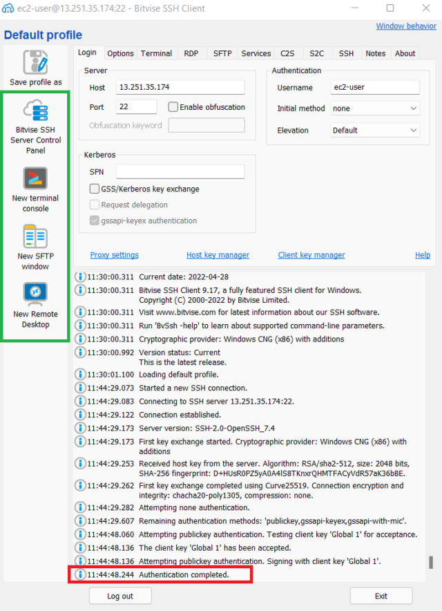 วิธีการใช้งาน Bitvise (การเชื่อมต่อ ssh terminal และการ upload ไฟล์ ...