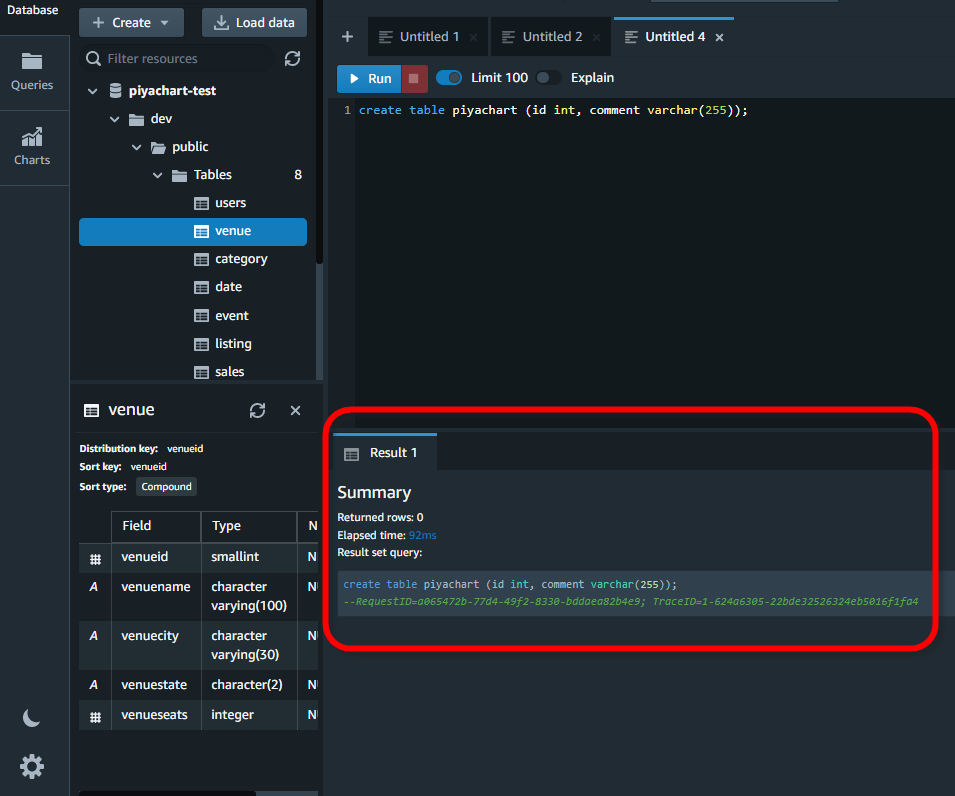 การใช้งาน Query editor v2 ผ่าน Amazon Redshift | DevelopersIO
