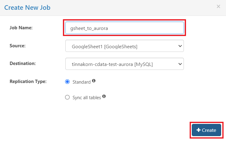 วิธีเชื่อมต่อกับ Google Sheet และสร้าง Job ด้วย CData Sync | DevelopersIO