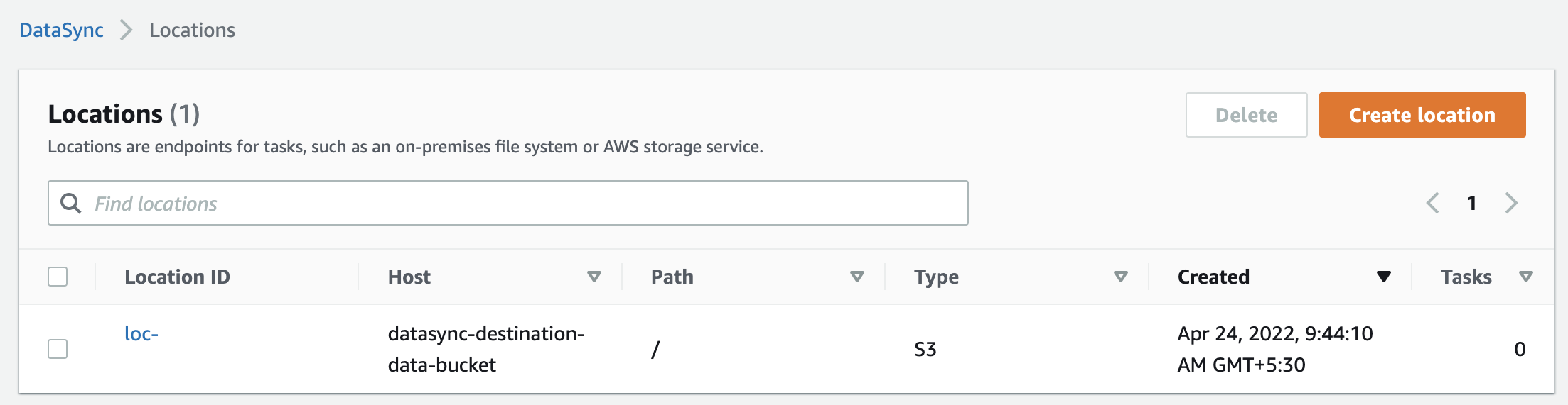 AWS CLIを使用してS3でDataSyncをしてみた。 | DevelopersIO