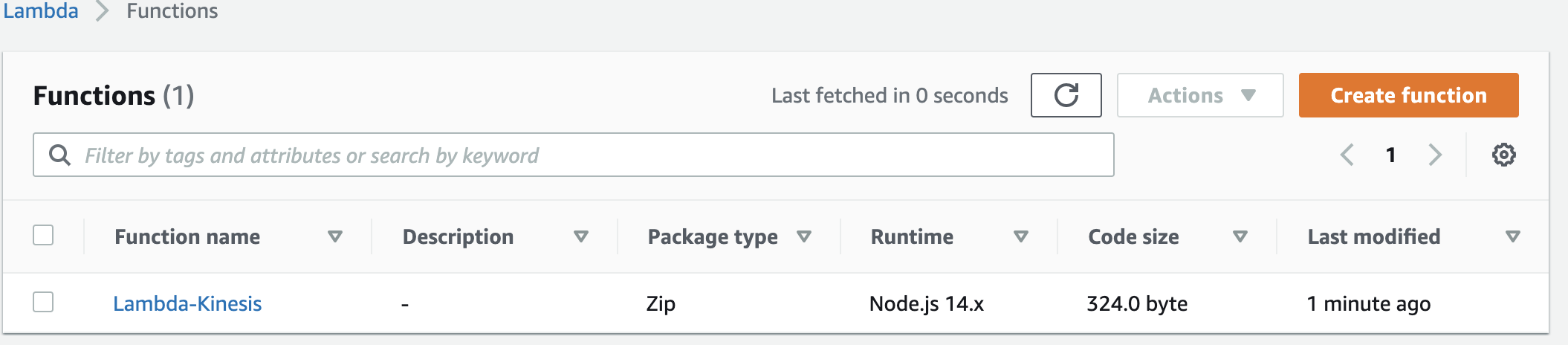 AWS CLIを使用してKinesis Data StreamsでLambda関数を使用してみた。 | DevelopersIO