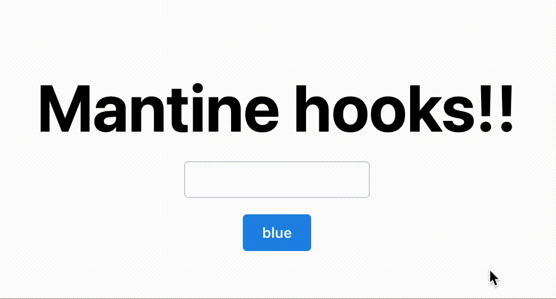 Reactのuiライブラリmantineを試してみた Developersio