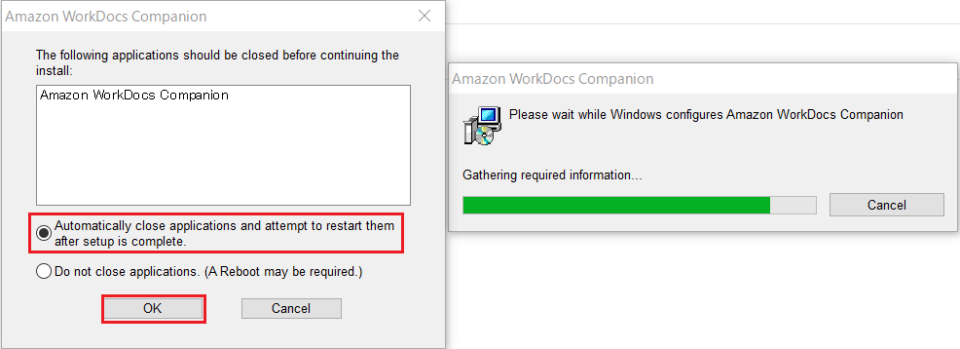 Amazon WorkDocs Companionインストールエラーが発生した時の対処方法 | DevelopersIO