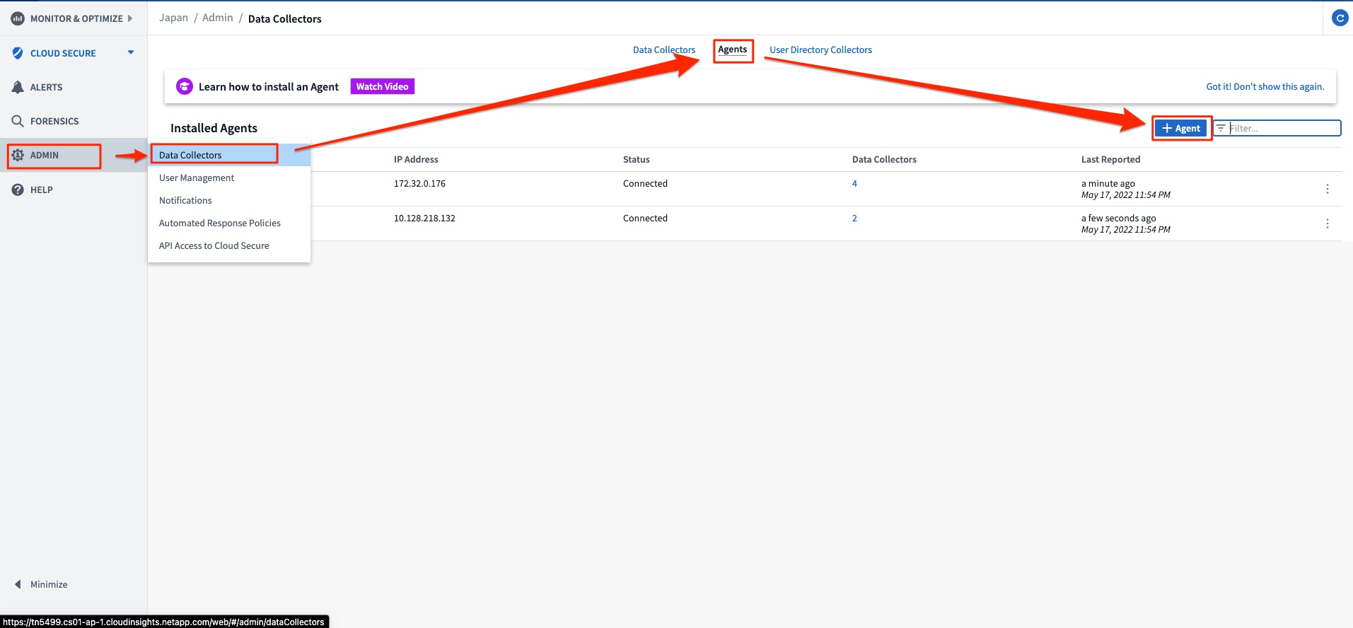 NetApp Cloud Insights – Cloud Secureを使ってみた(導入編) | DevelopersIO