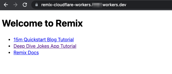 RemixをCloudflare Workersで動かす最初の一歩 | DevelopersIO