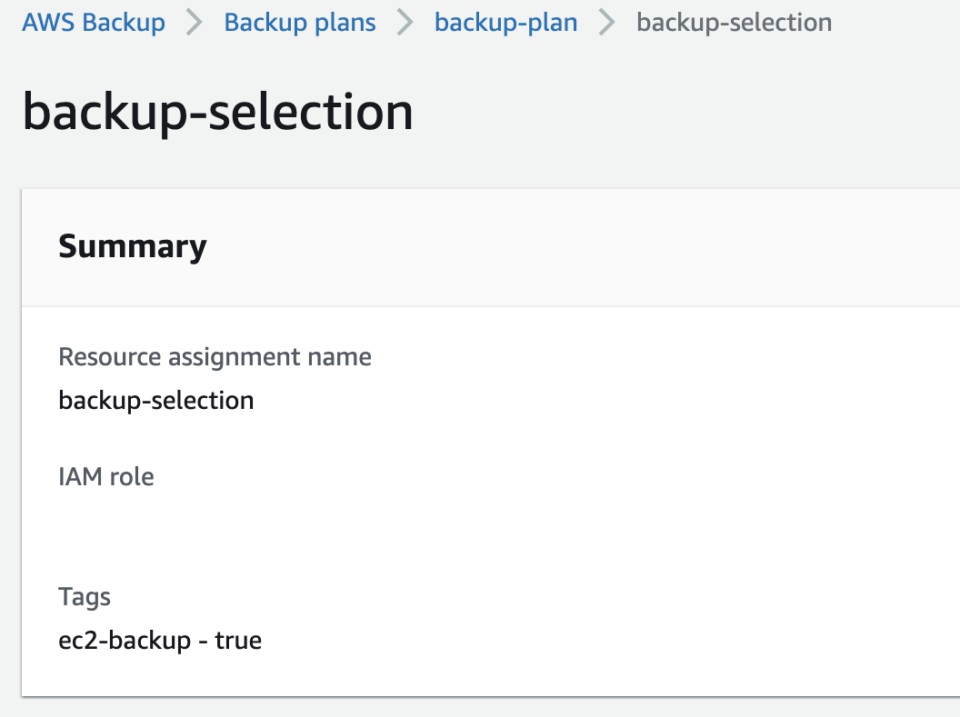 AWS CLIを使用してAWS Backupを作成してみた。 | DevelopersIO
