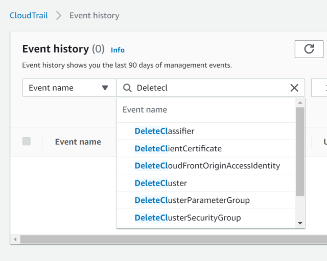 ข้อมูลใน AWS หายไปต้องทำอย่างไร? (วิธีใช้ CloudTrail) | DevelopersIO