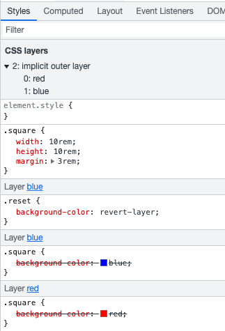 詳細度よりも優先される CSS の Cascade Layers について | DevelopersIO