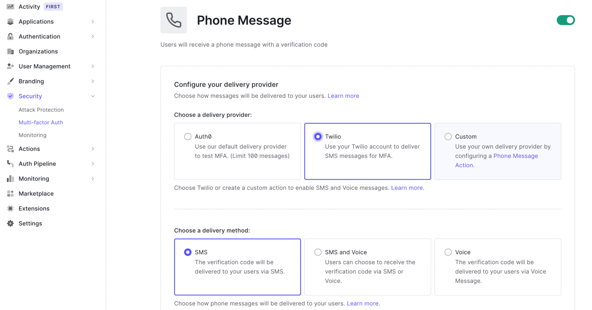 Auth0 PasswordlessとMFAの設定方法（Twilio SMS） | DevelopersIO