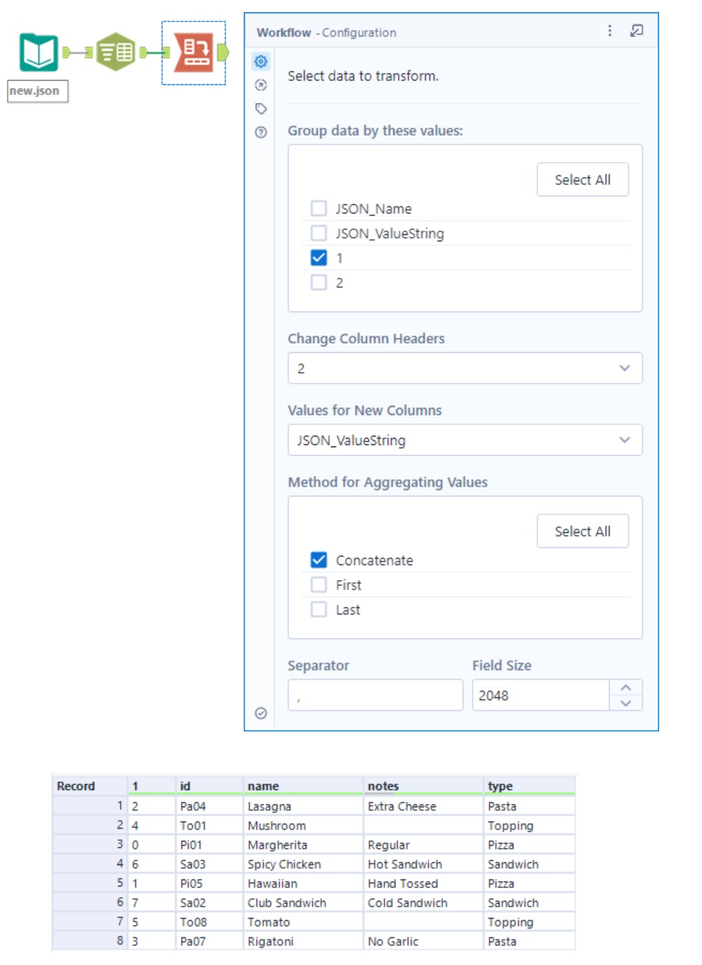 Converting JSON file to CSV or Excel using Alteryx | DevelopersIO