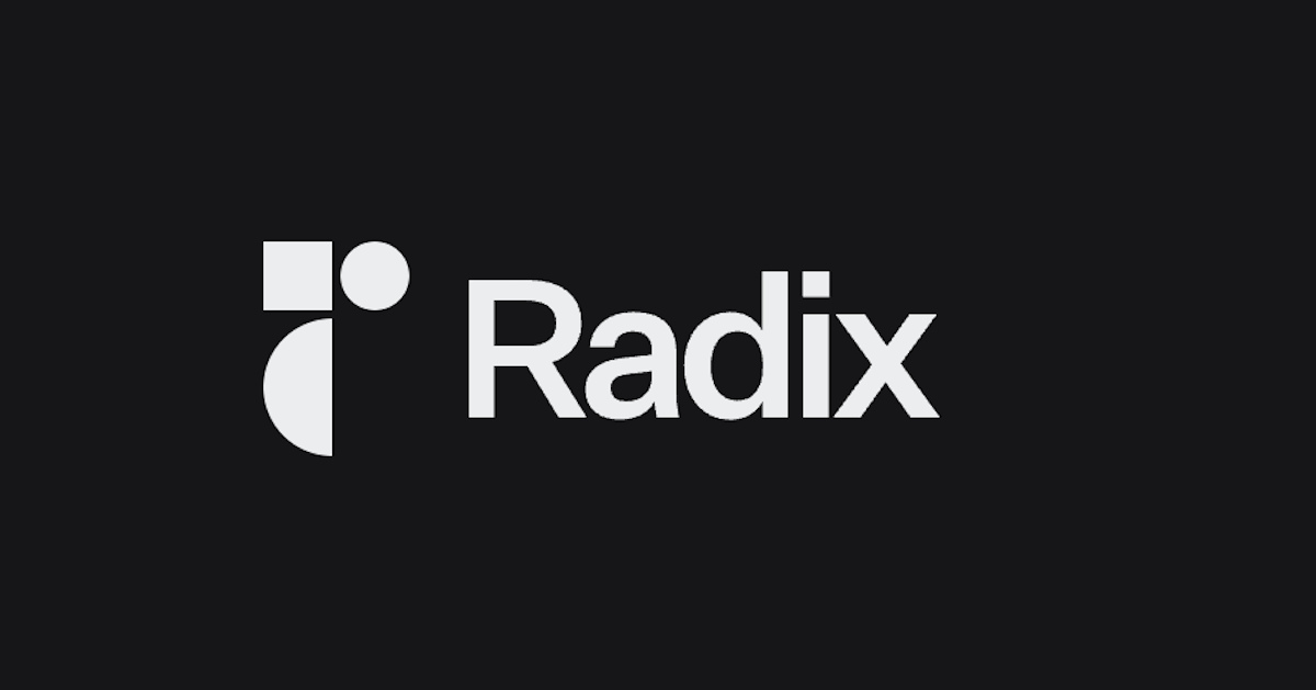 ReactのUIライブラリ RadixUIを試してみた | DevelopersIO