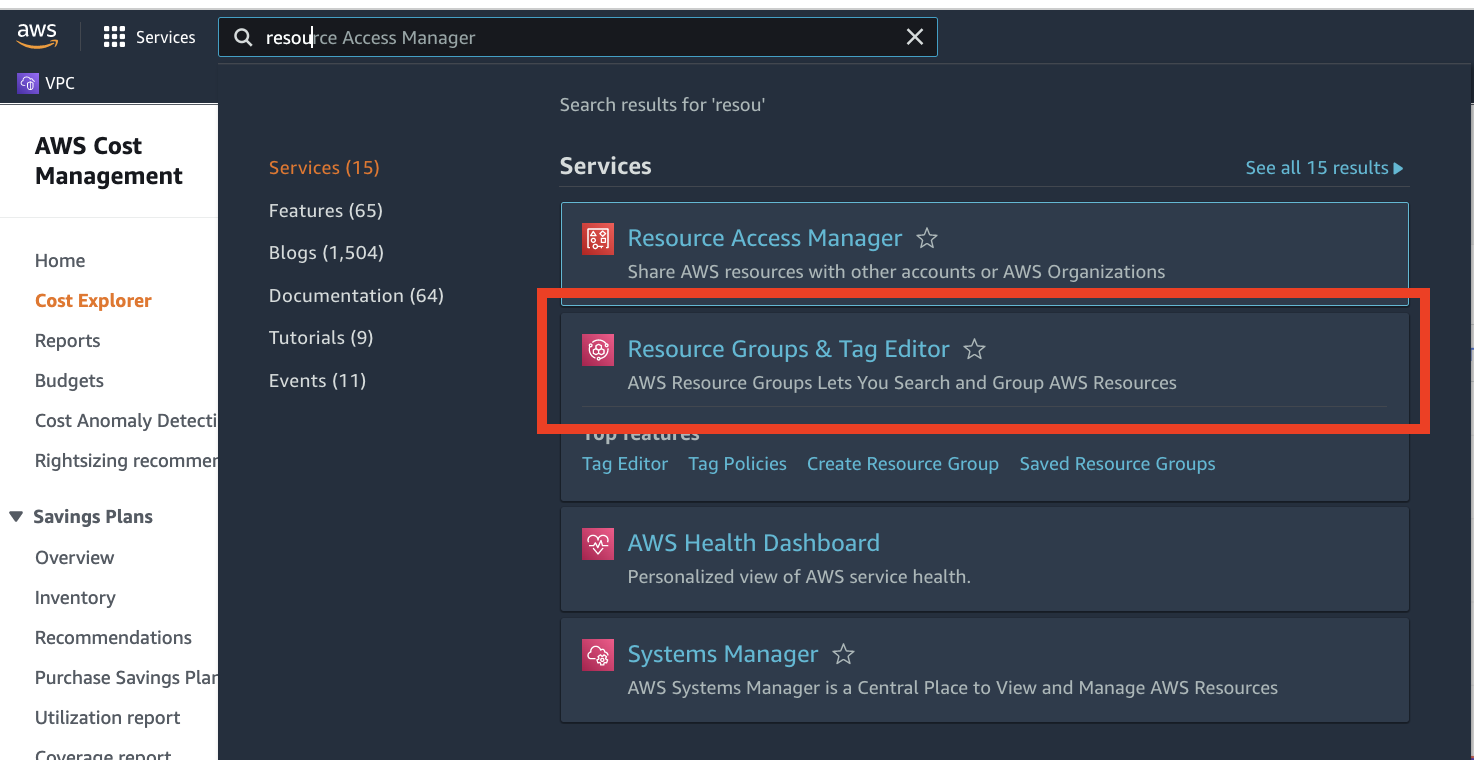 I tried to Find and Delete all AWS resources using Cost Explorer and Tag Editor | DevelopersIO