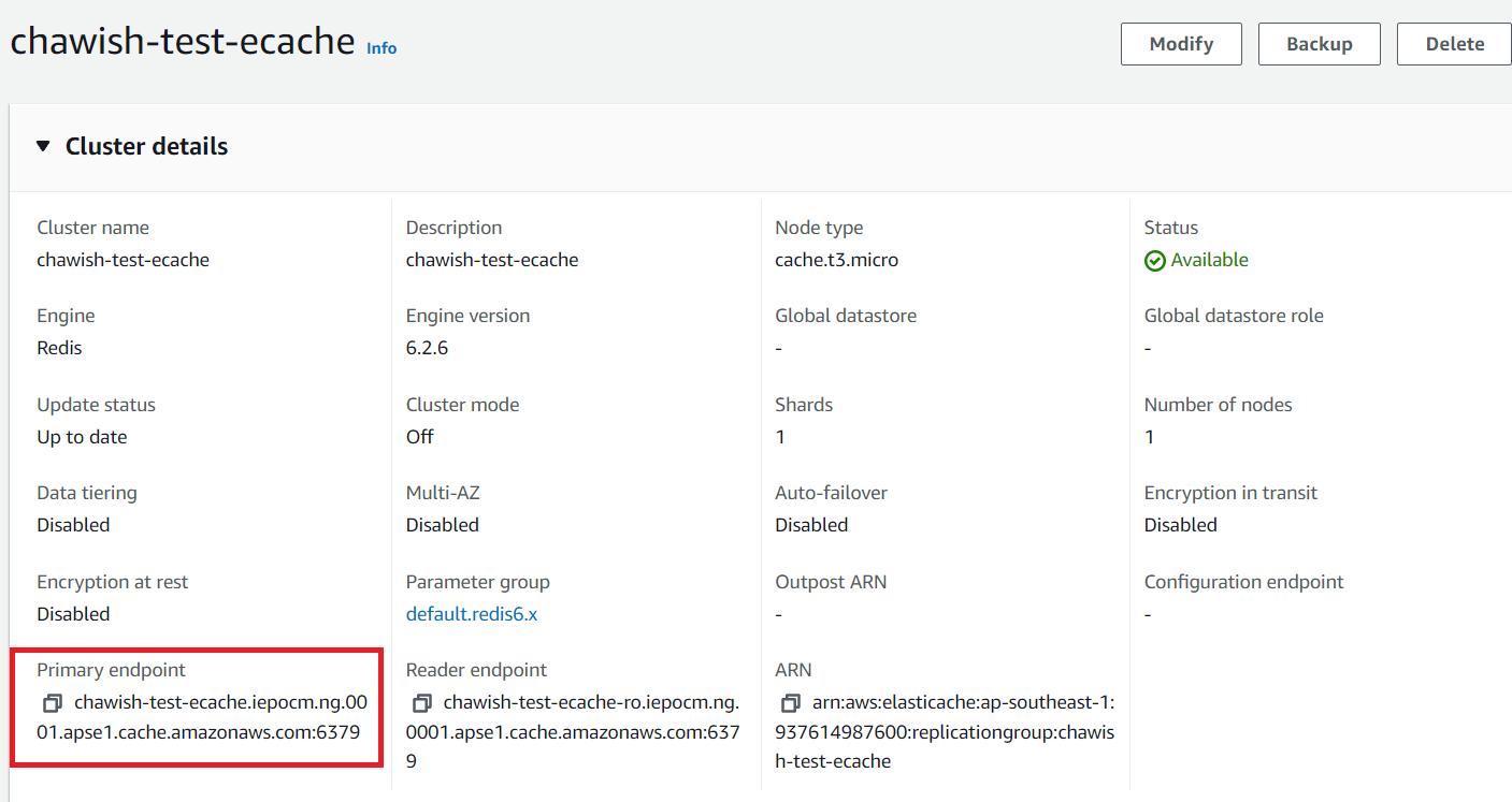 การเชื่อมต่อ ElasticCache จาก EC2 | DevelopersIO