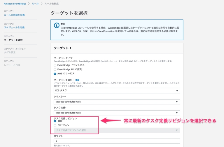 Ecs Scheduled Task Example