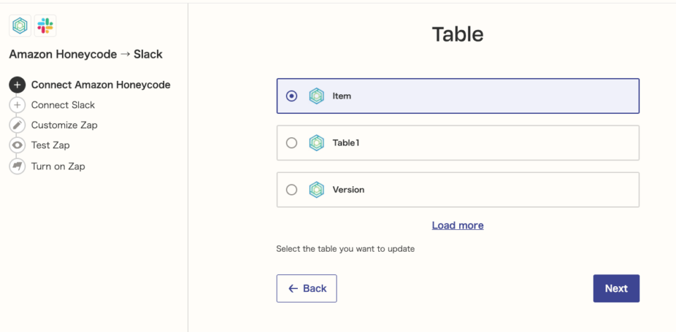Amazon Honeycode の外部統合機能が新しくなったようなので Zapier 統合を有効化して確認してみた | DevelopersIO