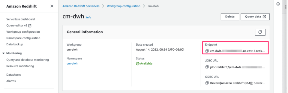 Amazon Redshift Serverless Provisioned Clusterからのマイグレーション手順 | DevelopersIO