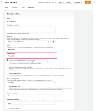[アップデート] AWS Glue Python Shellがプリロードライブラリを備えた Python 3.9環境、追加ライブラリの ...