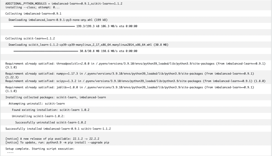 アップデート Aws Glue Python Shellがプリロードライブラリを備えた Python 39環境、追加ライブラリの
