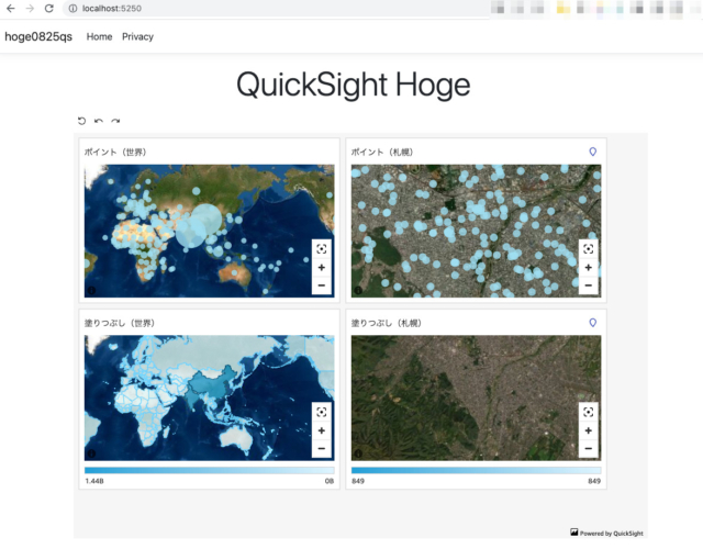 Amazon QuickSight の埋め込み機能でビジュアルだけ埋め込めるようになりました | DevelopersIO