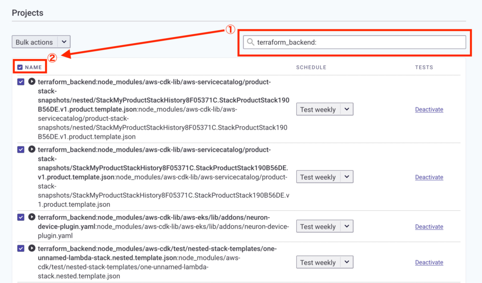 [小ネタ] Snyk Projectを一括削除する方法 | DevelopersIO