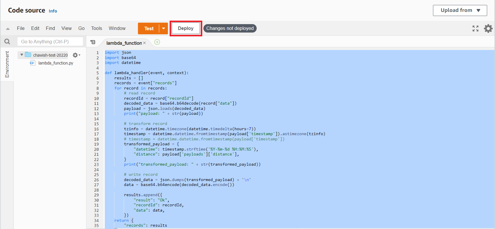 การใช้ Lambda Function เพื่อแปลงข้อมูลใน Firehose | DevelopersIO