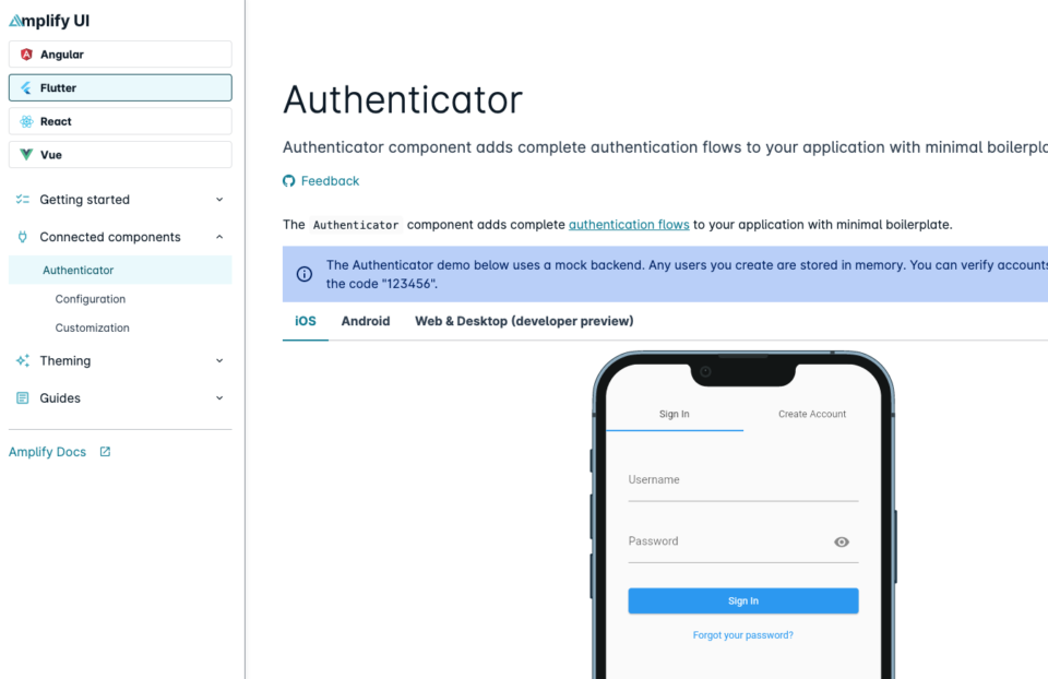 Flutter3 と Amplify UI Components で作成したログイン画面でユーザによるサインアップを無効化してみました | DevelopersIO