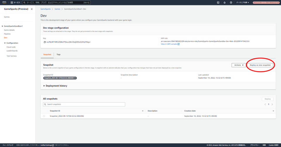 Amazon GameSparks(プレビュー版)を使ってみた | DevelopersIO