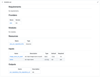 terraform-docsをGithub Actions上で実行して、プルリクエスト時にモジュールのドキュメントを自動生成してみる | DevelopersIO