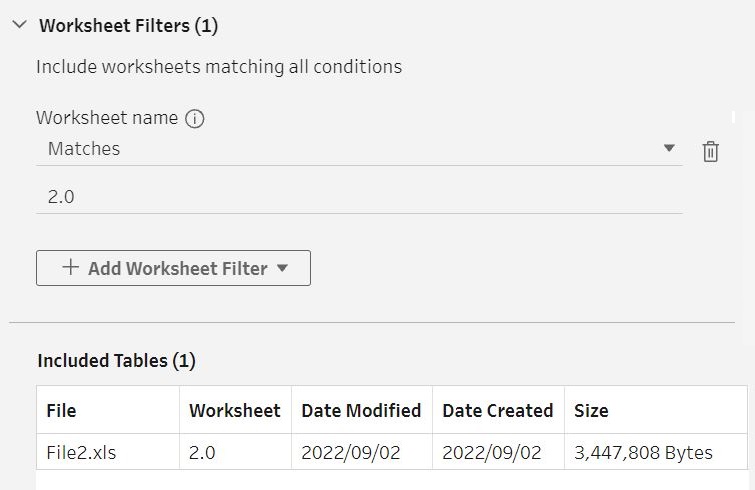 Using Wildcard Union to connect data in Tableau Prep | DevelopersIO