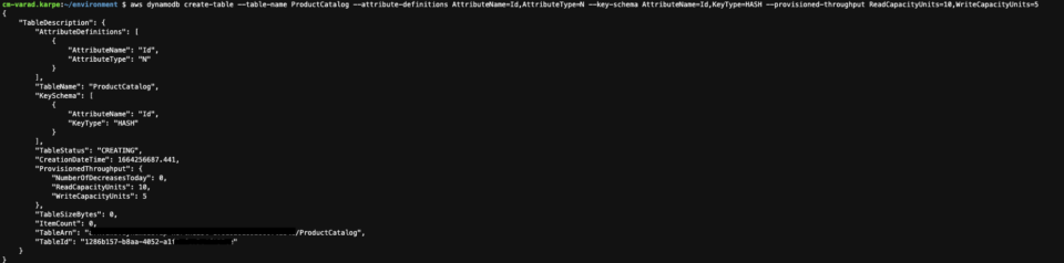 DynamoDB with AWS CLI : scan, get-item and query | DevelopersIO
