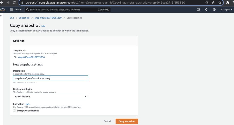 Disaster Recovery for EC2 | DevelopersIO