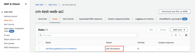 CloudFormationでAWS WAFのカウントモードとブロックモードを切り替えてみる | DevelopersIO